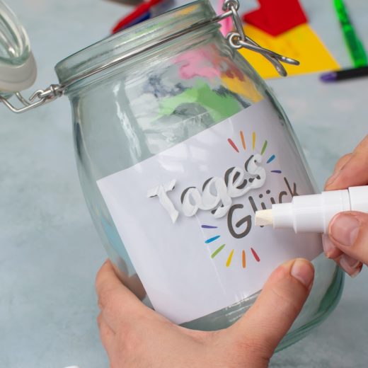 DIY Glück im Glas Achtsamkeit Smillas Wohngefühl