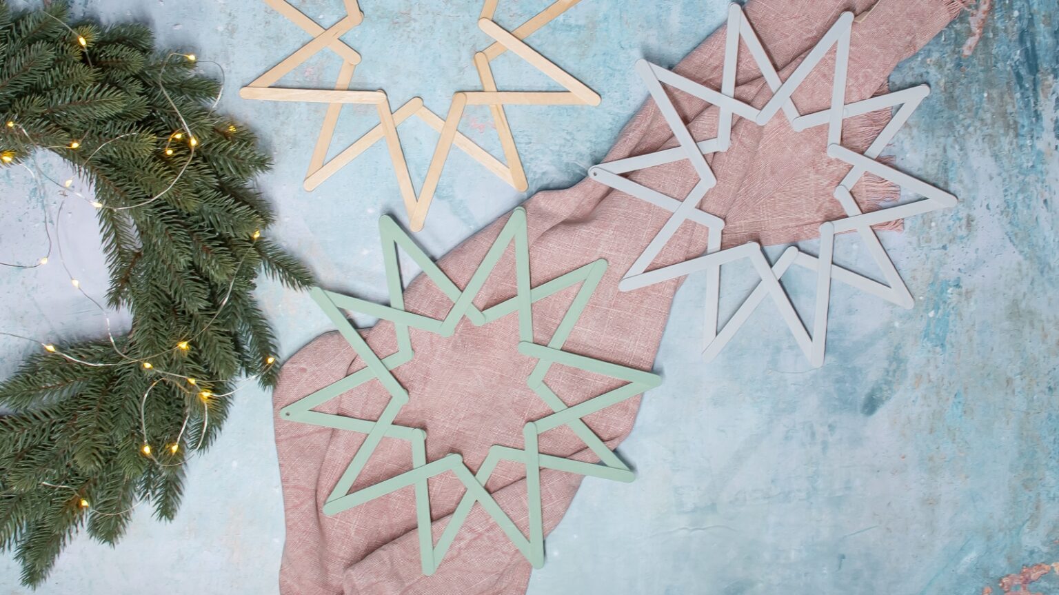 sterne selber basteln diy anleitung smillas wohngefuehl